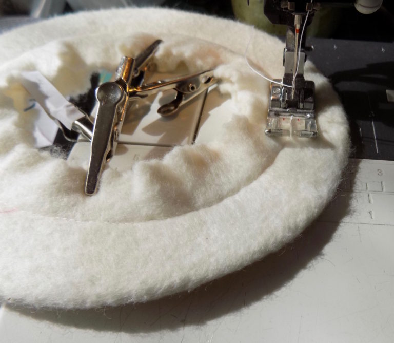 Steps to making a three part buckram hat. – …out of a portrait