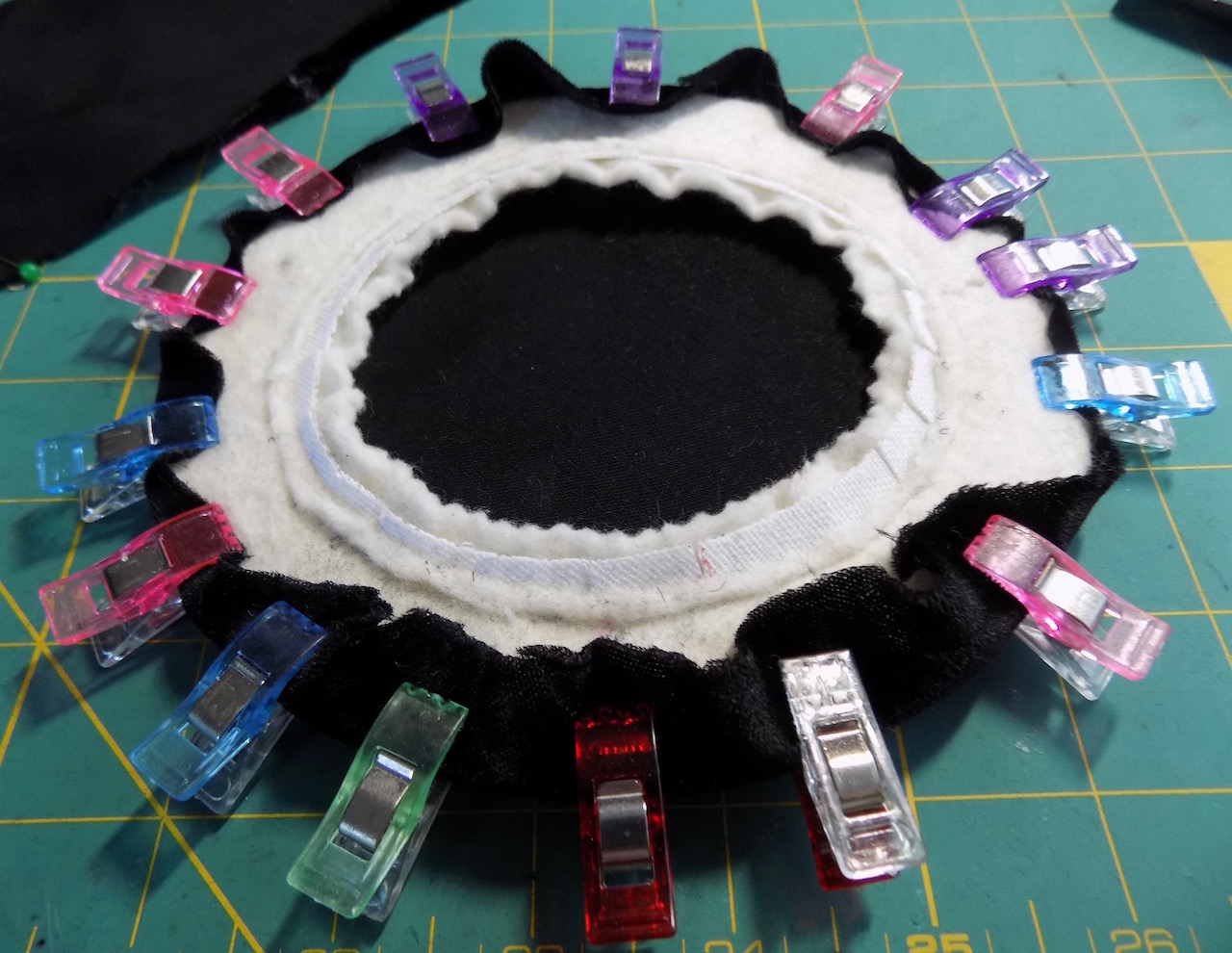 Steps to making a three part buckram hat. – …out of a portrait