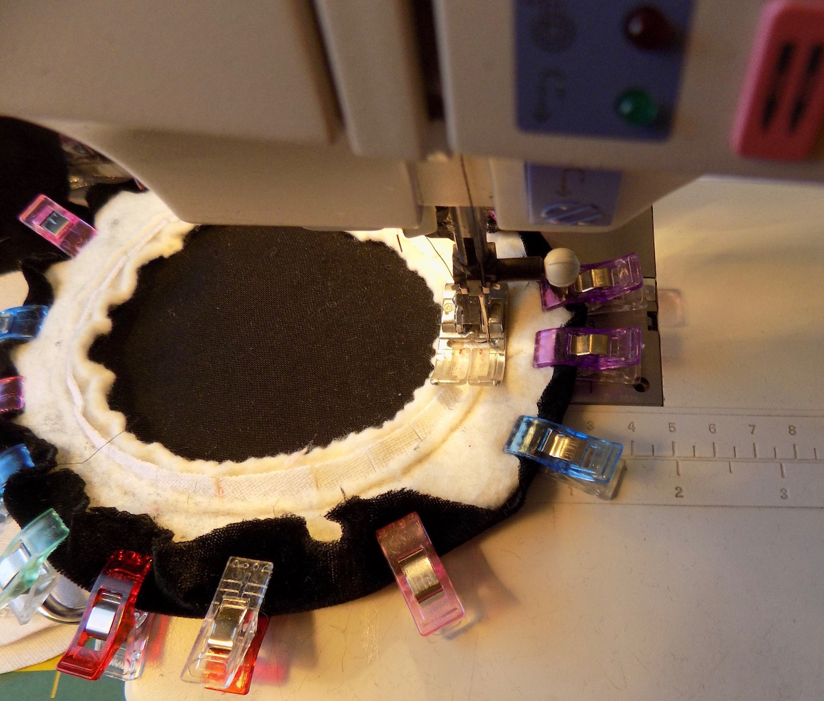 Steps to making a three part buckram hat. – …out of a portrait