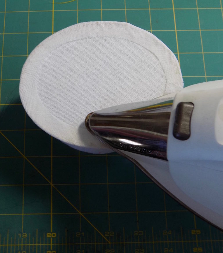 Steps to making a three part buckram hat. – …out of a portrait