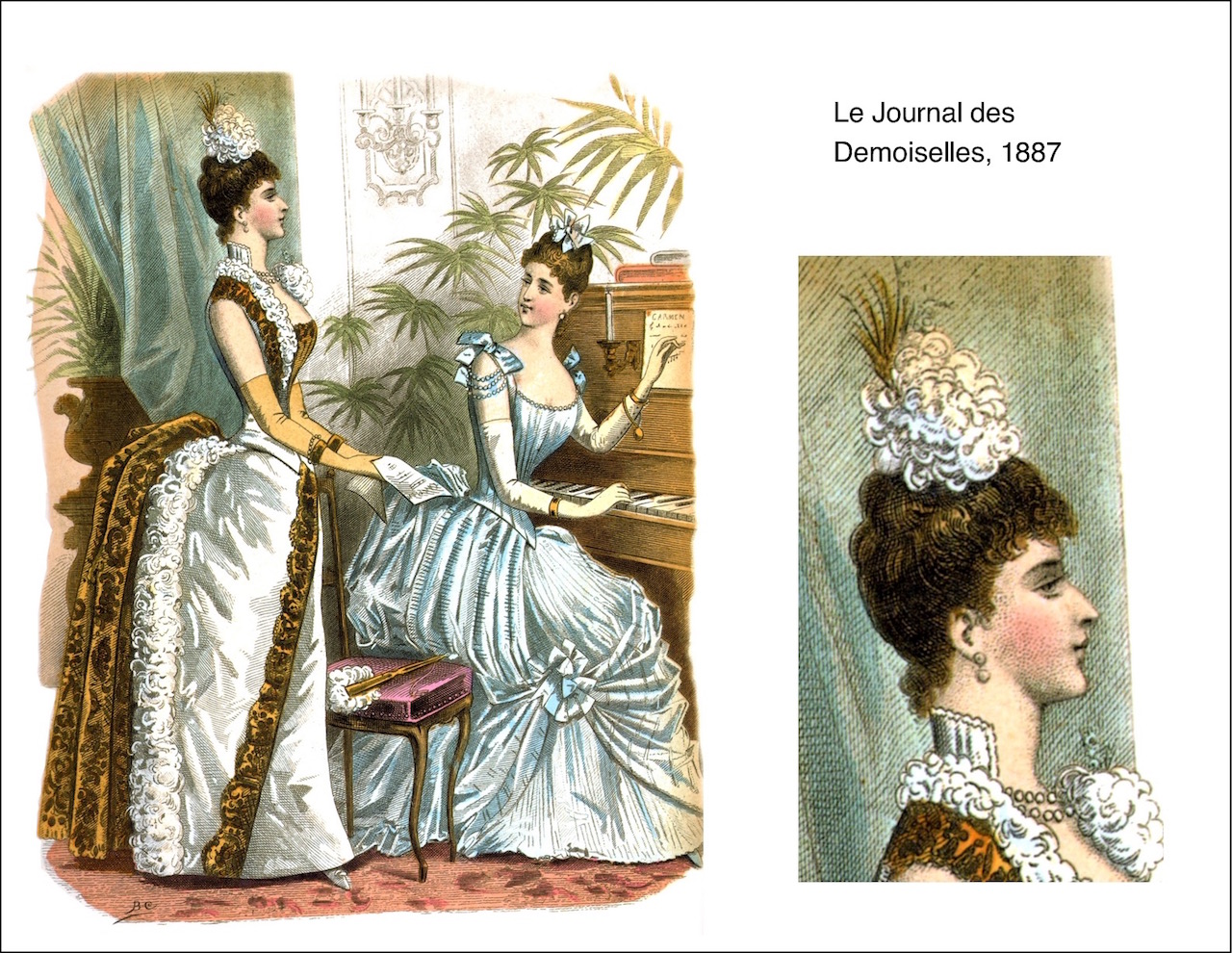 Early 1880s-1890s – …out of a portrait