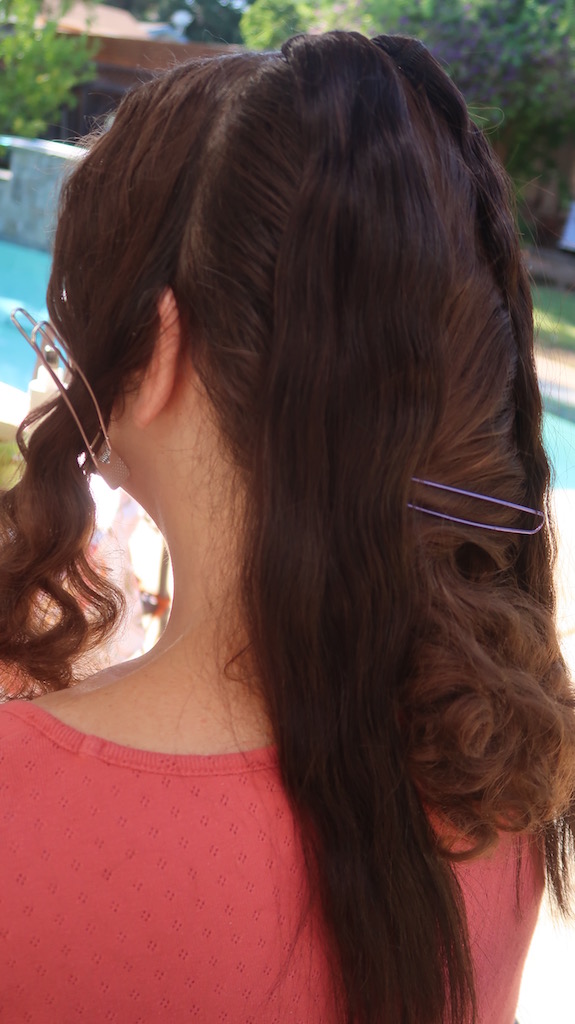 A Bustle Era Hairstyle – …out of a portrait