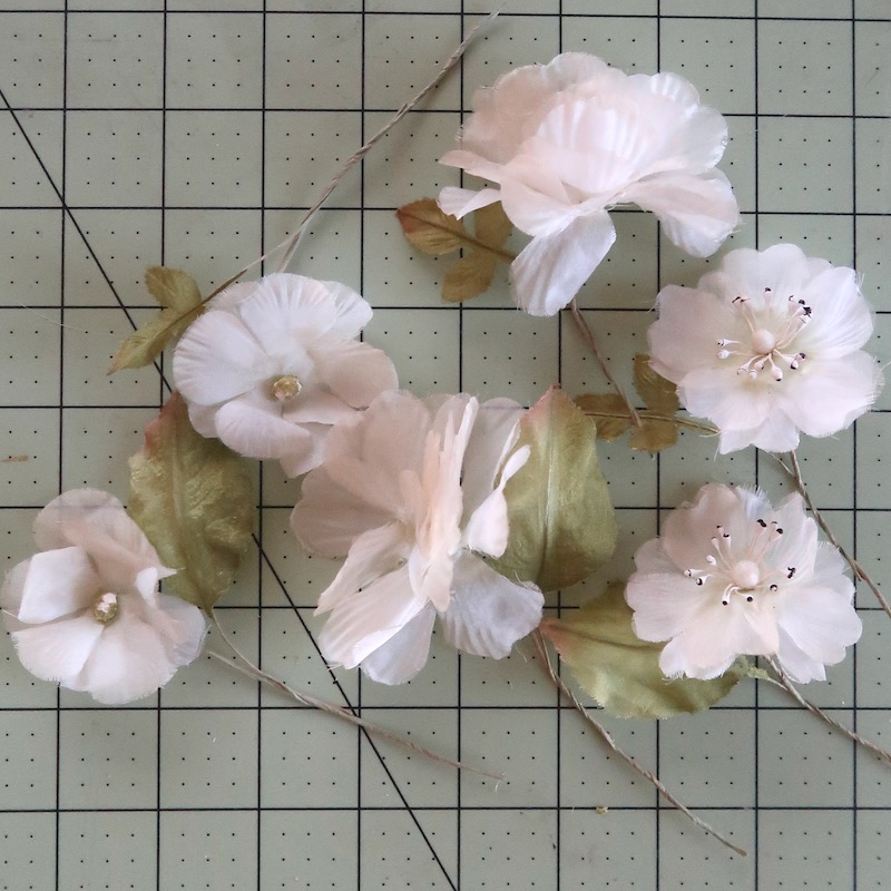 Reviving Vintage Silk Flowers – …out of a portrait