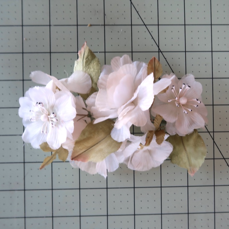 Reviving Vintage Silk Flowers – …out of a portrait