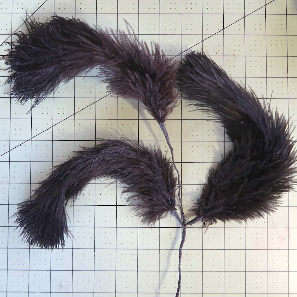1890s Standing Plumes – …out of a portrait