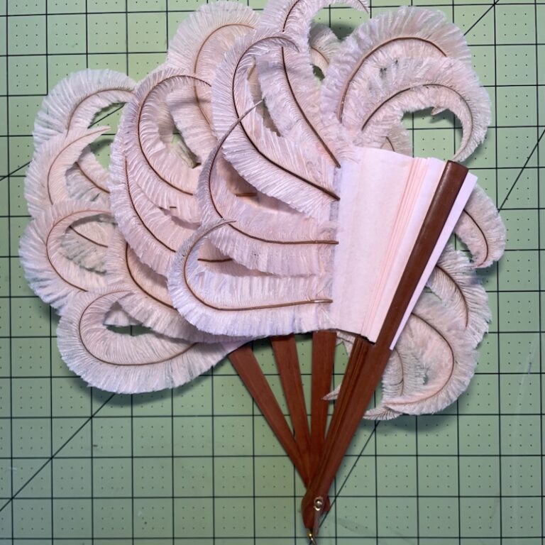 Feather Fan How-to – …out of a portrait